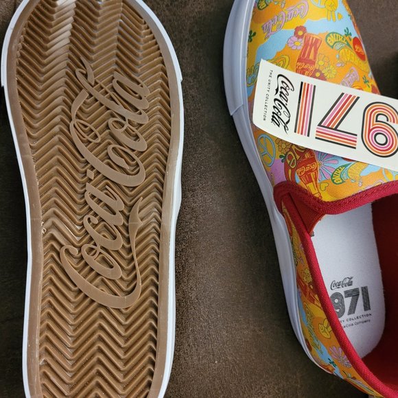 Shoes | Coca Cola Coke Unity Slip On Shoes Size Mens 9 Womens 1 Free Sh ...